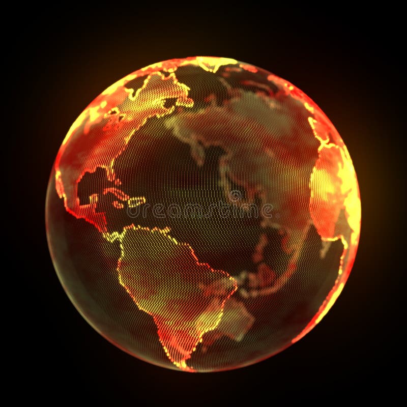 Earth Infected by Coronavirus Flat Icon. SARS-CoV-2 Novel Coronavirus ...