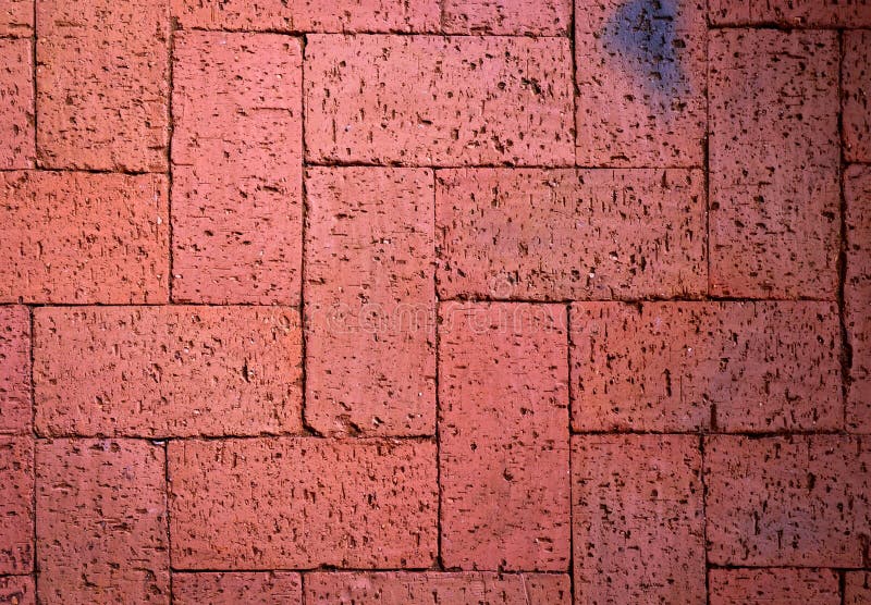 Red burnt bricks stock image. Image of dark, burnt, material - 43249511