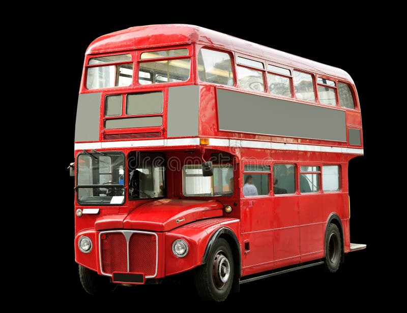 Red bus. stock photo. Image of commute, london, black - 26416080