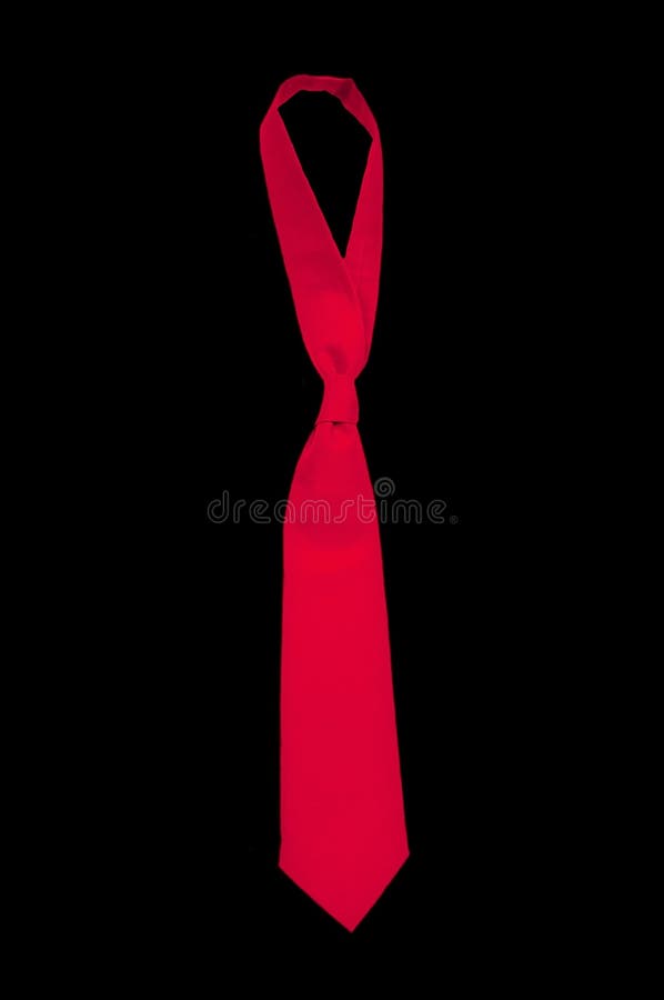 Red business tie stock photo. Image of pattern, male - 14198648