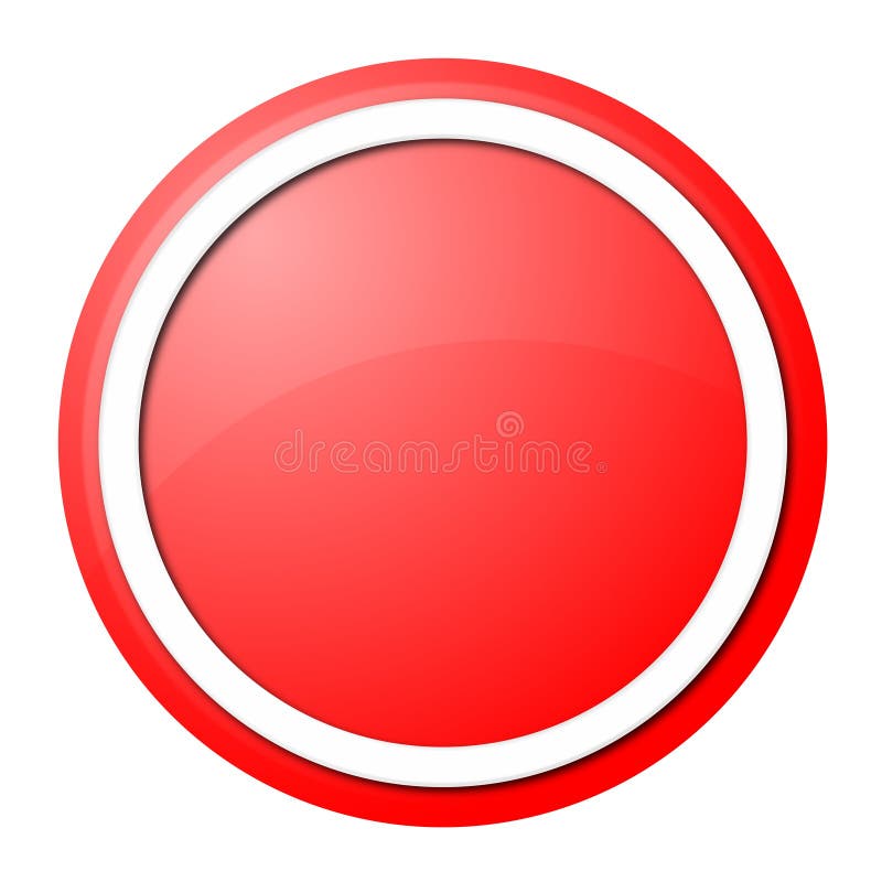 Alarm button stock vector. Illustration of glossy, button - 22722083