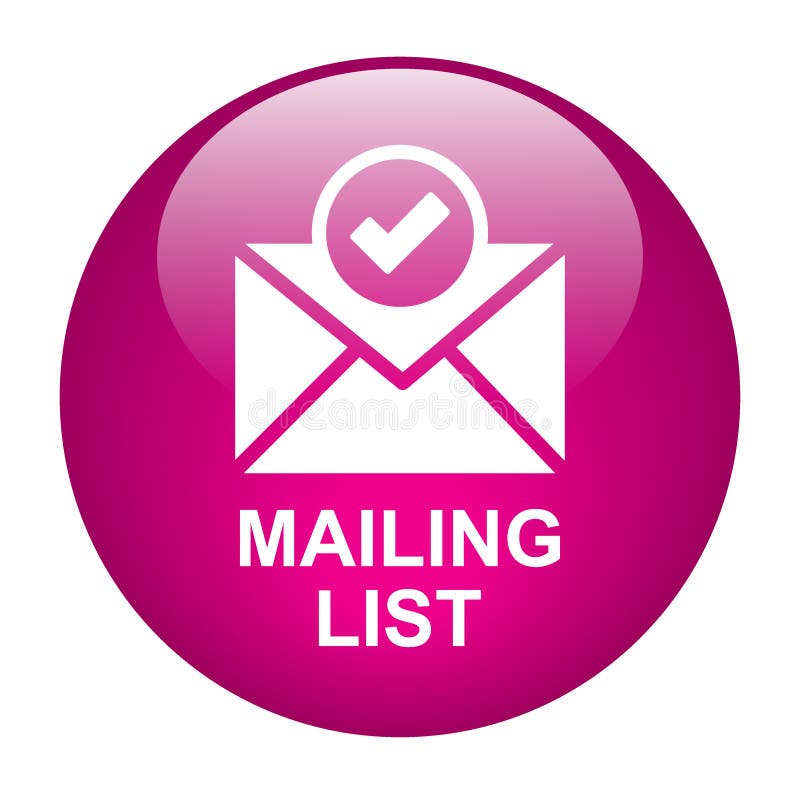 Mailing List Icon Stock Illustrations – 1,059 Mailing List Icon Stock ...