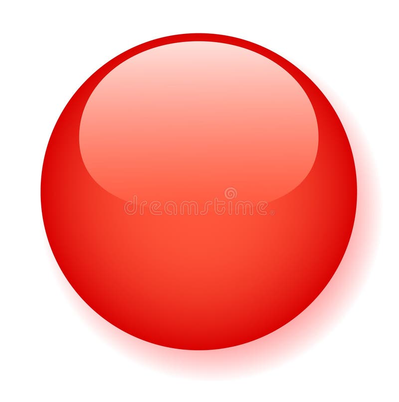 Vector Red Glass Button stock illustration. Illustration of click - 2723471 Vector Red Glass Button stock illustration. Illustration of click - 2723471