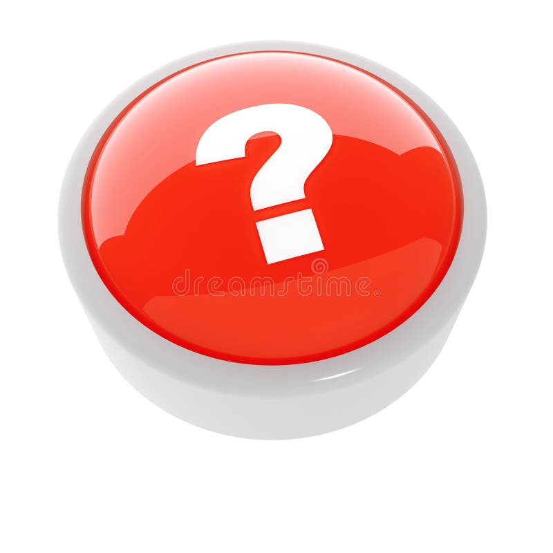 Red question button stock illustration. Illustration of background ...