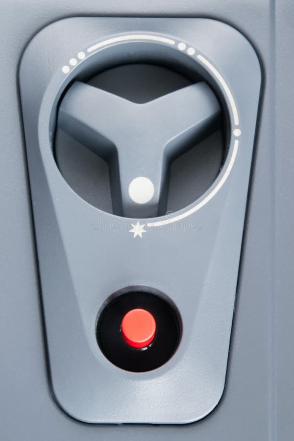 With the Red Button Controller Stock Photo - Image of element ...