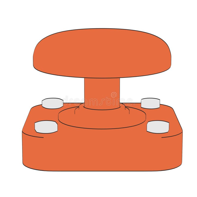 Red button stock illustration. Illustration of cartoon - 91785372