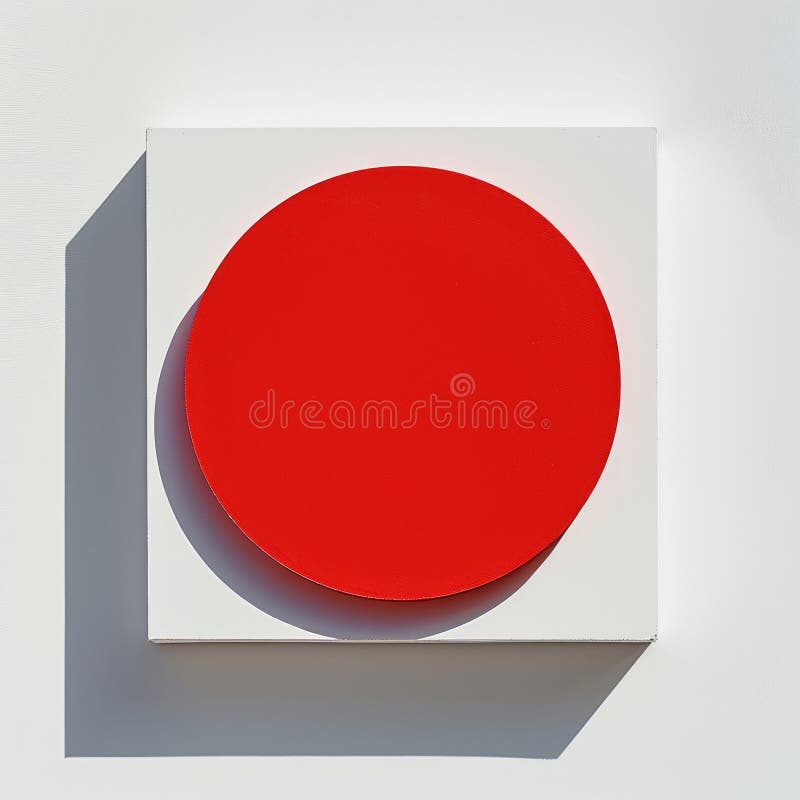 Red button with label stock illustration. Illustration of blank - 304791498