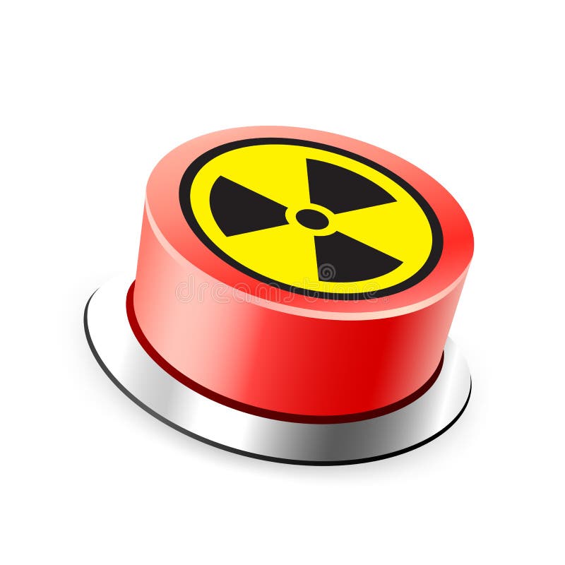 Red Button Launch Nuclear Missile or Assembly Stock Vector ...