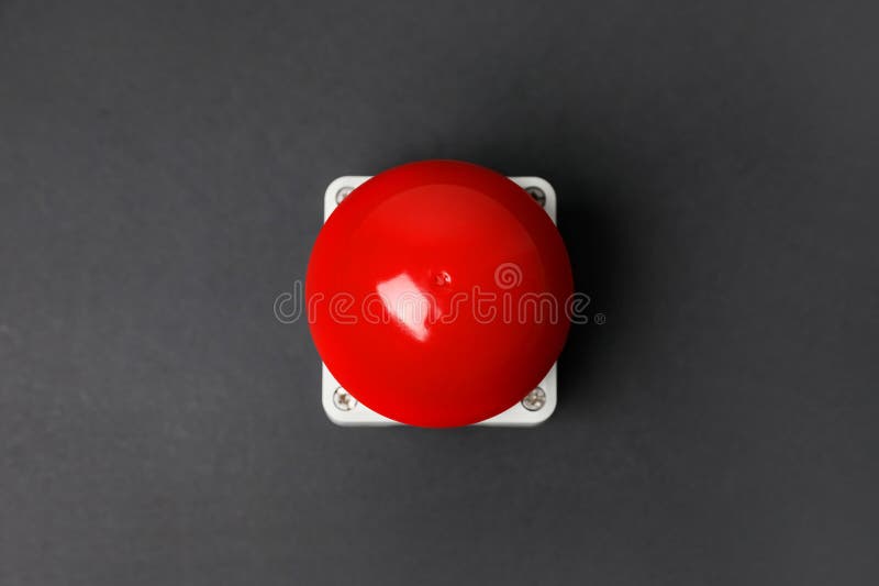 Red Button of Nuclear Weapon in Suitcase on Light Gray Background ...