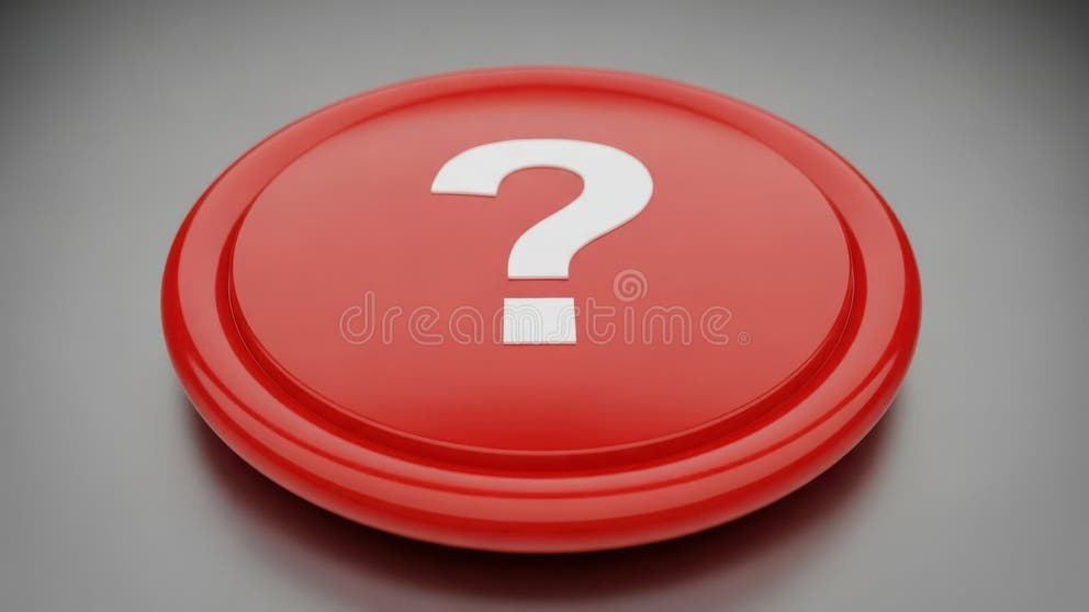 Large Round Red Button Stock Illustrations – 637 Large Round Red Button ...