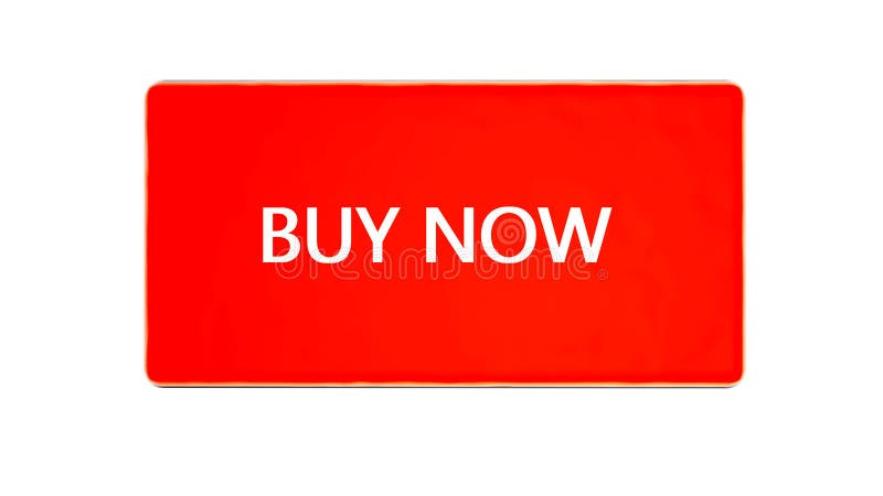 Red button with sign stock illustration. Illustration of internet ...