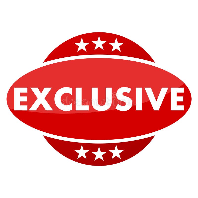 Red Button with Stars Exclusive Stock Vector - Illustration of design ...