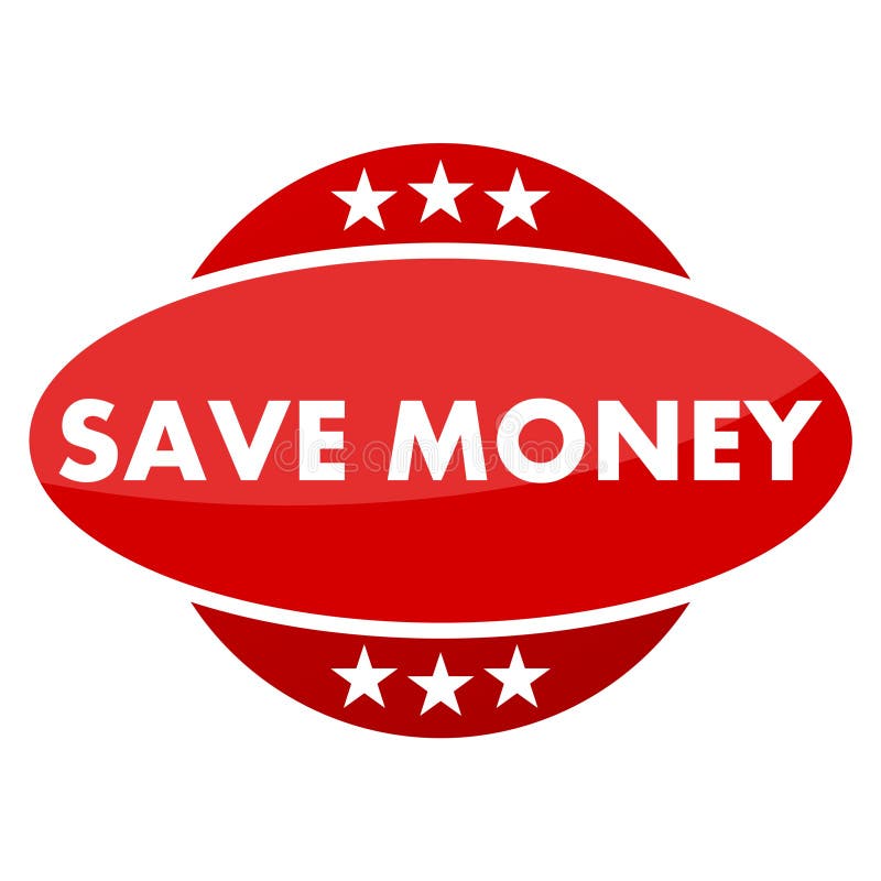 Red Button Stars Save Money Stock Illustrations – 4 Red Button Stars ...
