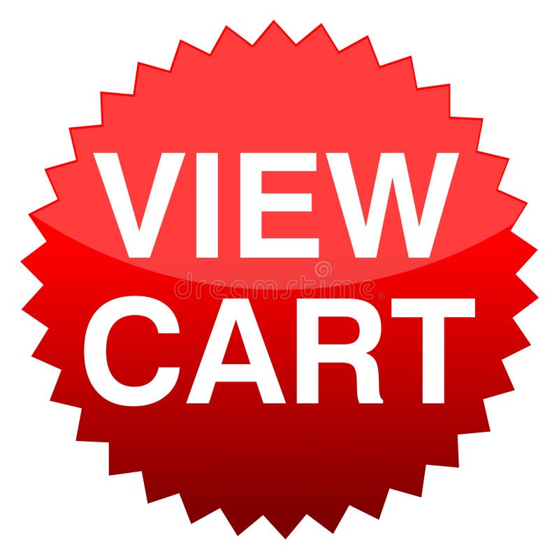View cart button. stock vector. Illustration of chrome - 13826944