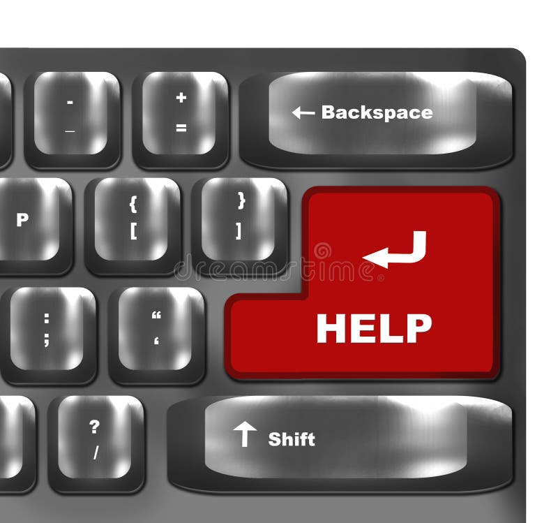 Red Button With Word Picture. Image: 13611858