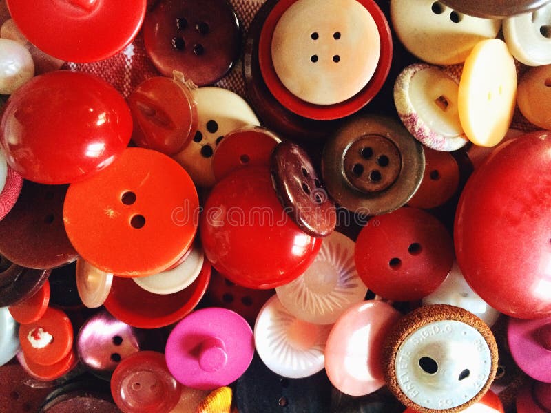 Red buttons close-up stock photo. Image of circle, macro - 49957474