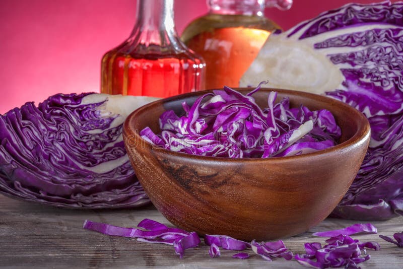 Red cabbage stock photo. Image of gourmet, eating, bowl - 46025314