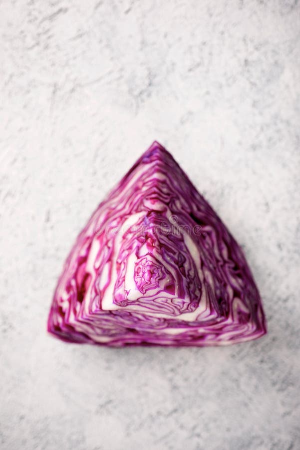 Red cabbage piece stock photo. Image of culinary, selective - 268174268