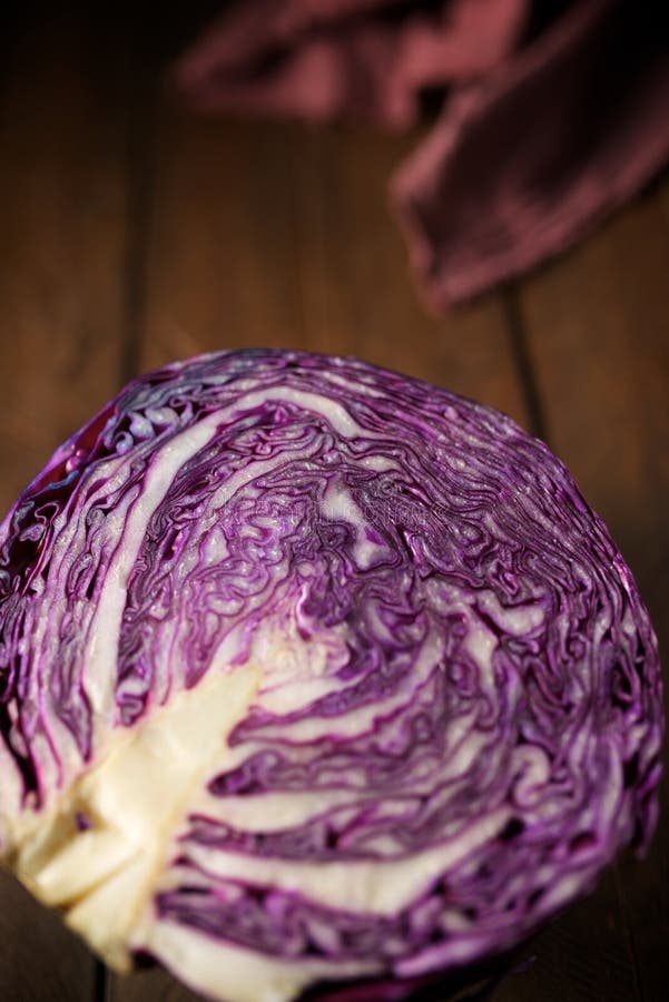 Red cabbage piece stock photo. Image of ingredient, cuisine - 268174148