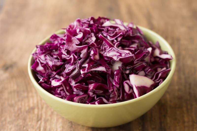 Red cabbage stock photo. Image of gourmet, eating, bowl - 46025314