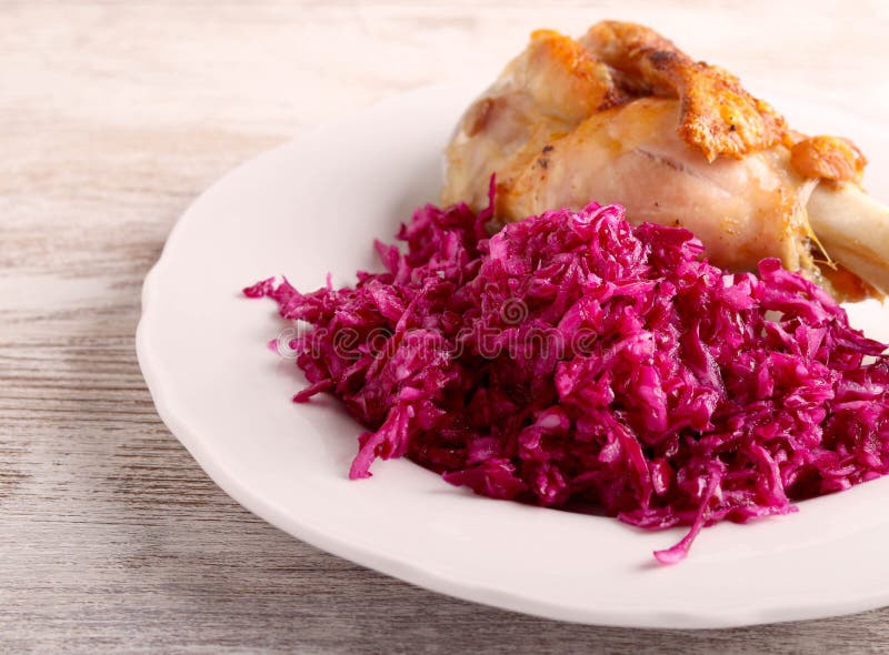 Red cabbage salad stock image. Image of salad, snack - 311181841