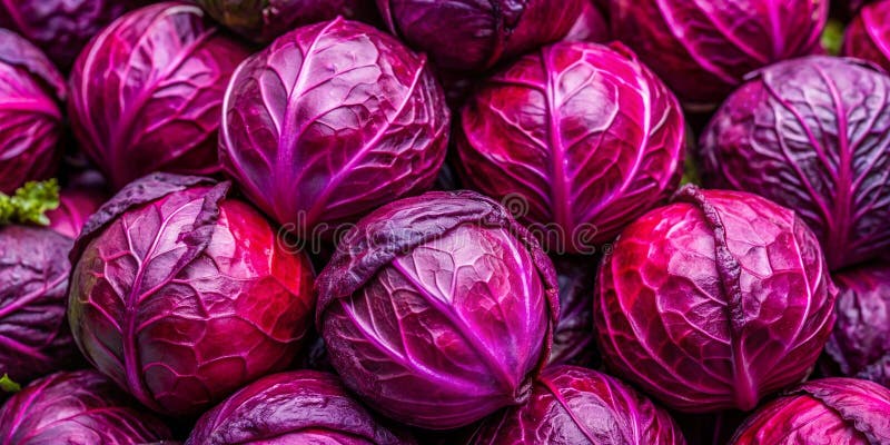 Red Cabbages Also Known As Purple Cabbages are a Type of Cabbage that ...