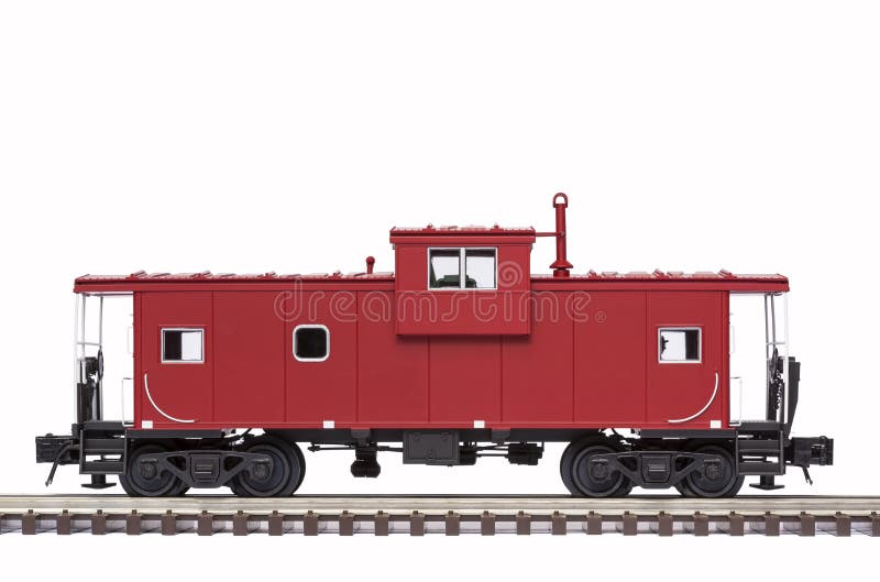 Red Caboose stock image. Image of haul, transport, windows - 40943685