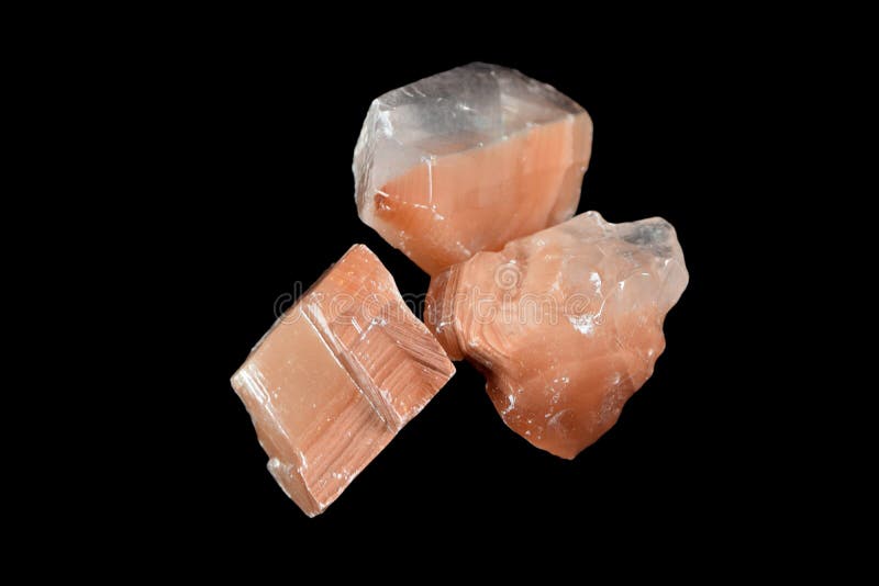 Red Calcite Lot stock photo. Image of isolated, specimen - 175135184