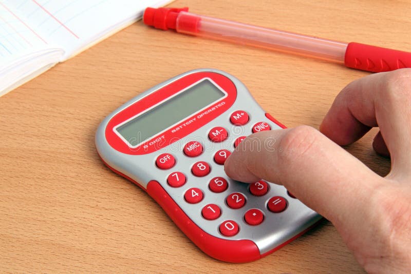 Scientific calculator stock image. Image of math, digital - 28539407