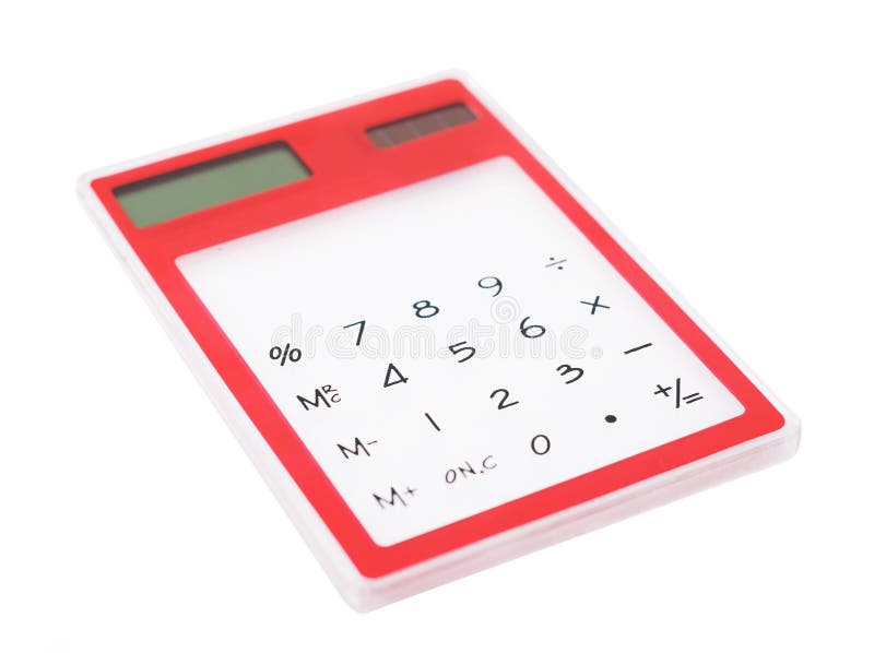 Calculator stock image. Image of solid, calculator, keys - 22340791