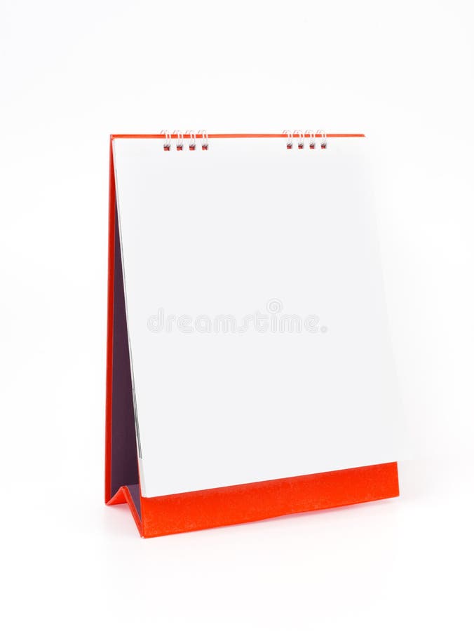 Blank calendar stock photo. Image of notebook, spiral - 29791830