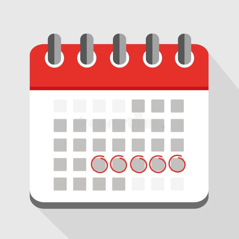 Calendar Dates Icon. Simple Line, Outline Vector Elements Of Almanac ...
