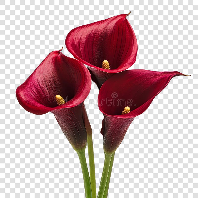 Red calla lilies stock photo. Illustration of life, horticulture ...
