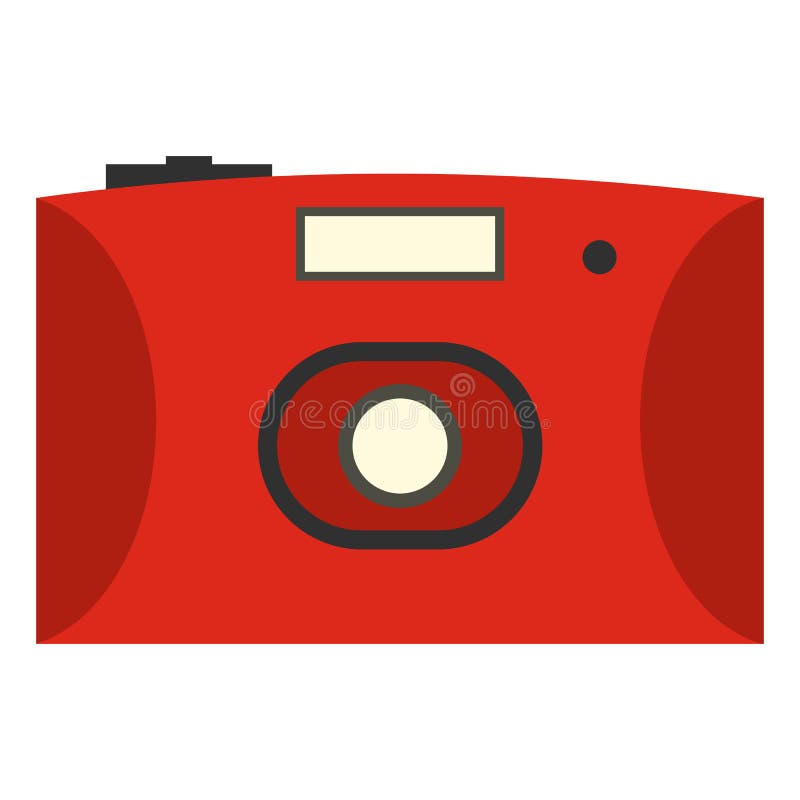 Red Camera Flat Icon Stock Illustrations – 5,365 Red Camera Flat Icon ...