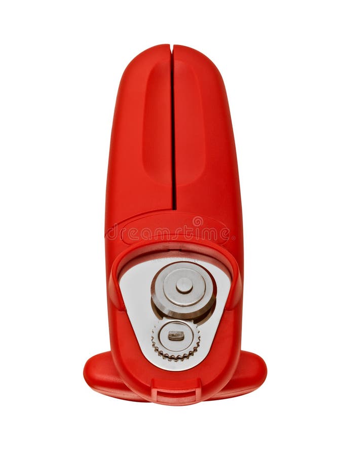 Red can opener stock photo. Image of kitchen, metal, vertical - 36172136