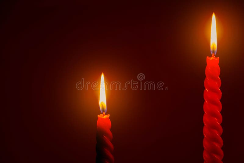 Red candle of light stock photo. Image of decoration - 81749898
