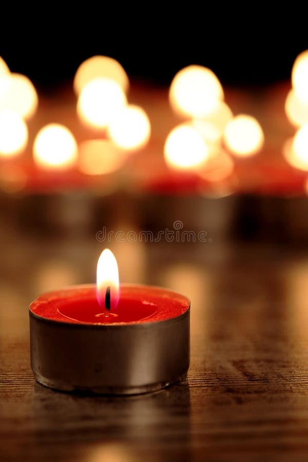 Red candle stock photo. Image of expire, lightning, extinguish - 38457212