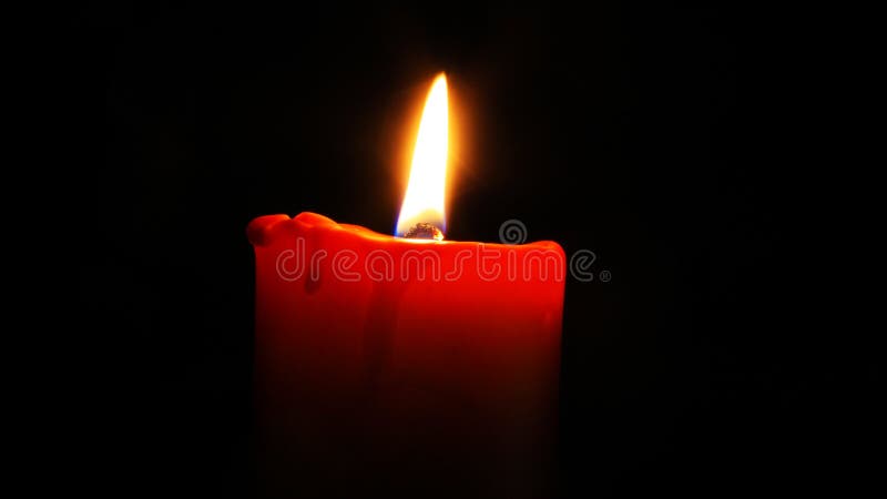 Red Candlelight stock image. Image of flame, soothing - 36985245