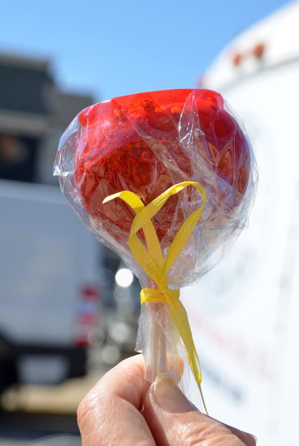 Red Hard Candy stock photo. Image of boiled, cellophane - 137152960