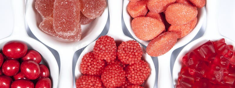 Red Candies stock image. Image of icon, tasty, green - 47246245