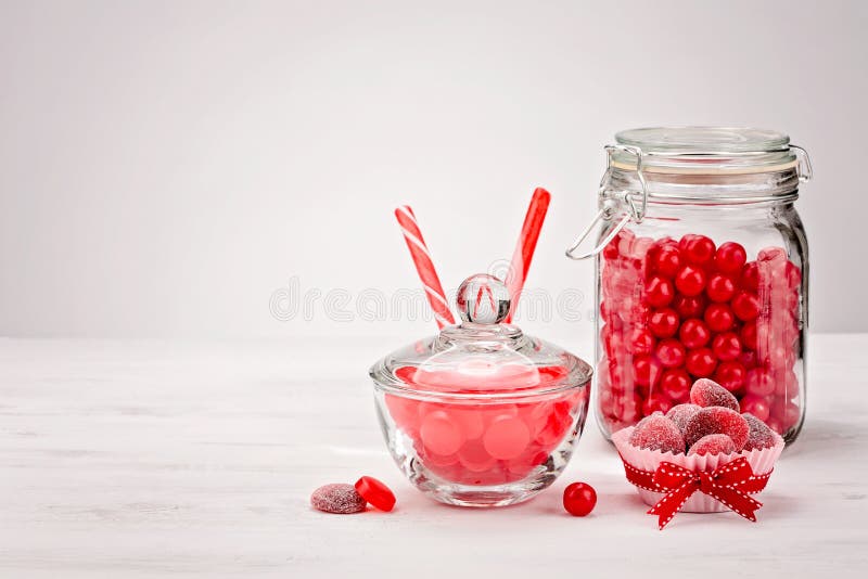 Red Candy stock image. Image of bunch, background, snack - 59936485