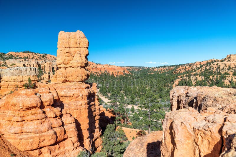 Red Canyon Rocks, Utah, USA Stock Image - Image of canyon, bryce: 120648295
