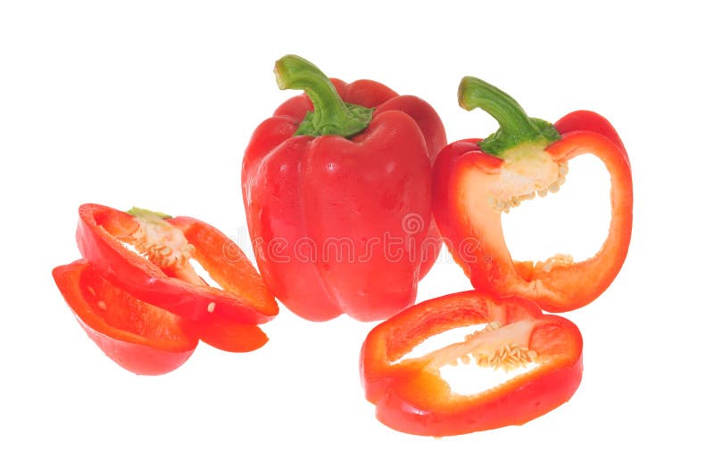 Red Capsicum stock image. Image of chilli, kitchen, gourmet - 21977505