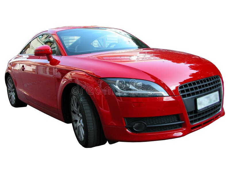 Red car stock photo. Image of background, luxury, status - 2497886