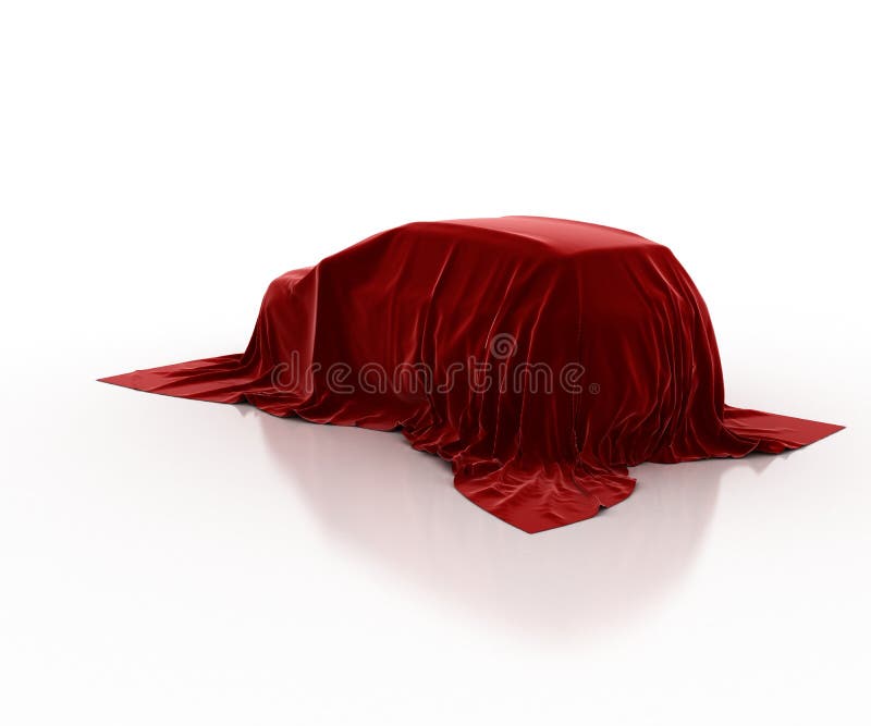 Red car stock illustration. Illustration of auto, celebration - 53763829