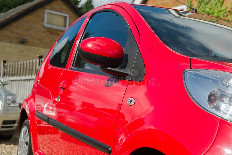 Red car details stock photo. Image of drive, industry - 58947150