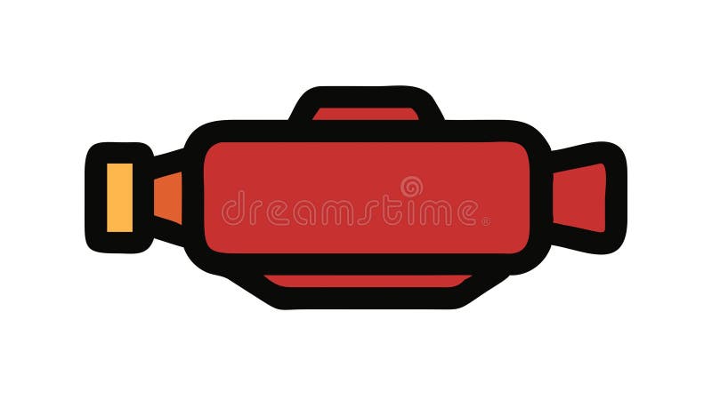 Red Car Engine Part Icon Automotive Mechanical Symbol UI Vector Design ...