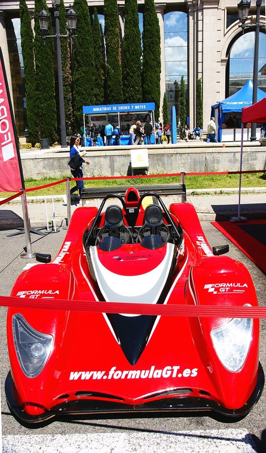 Red Car Formula GT, Motor Show Editorial Stock Photo - Image of formula ...