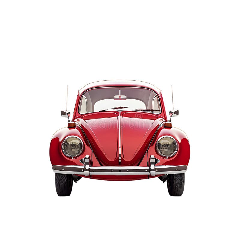 Red Car Over Transparent Background Ai Generated Stock Image - Image of ...