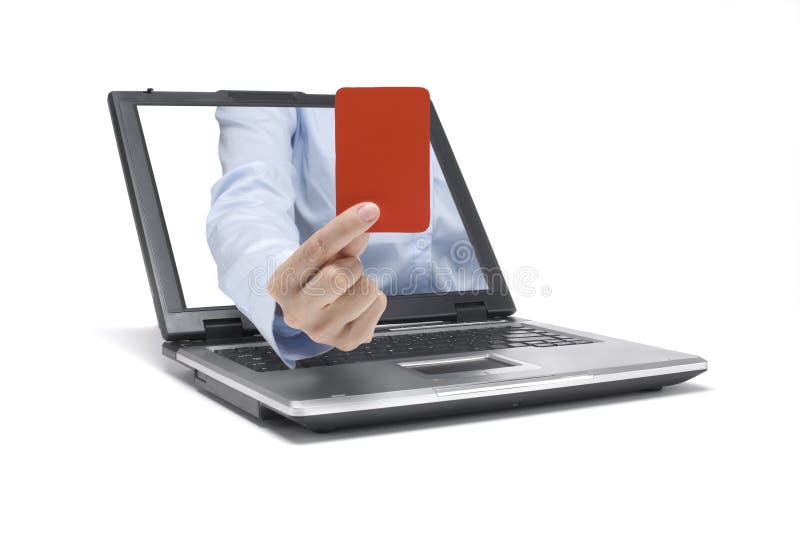 Red card stock photo. Image of desktop, white, bill, abstract - 14545258